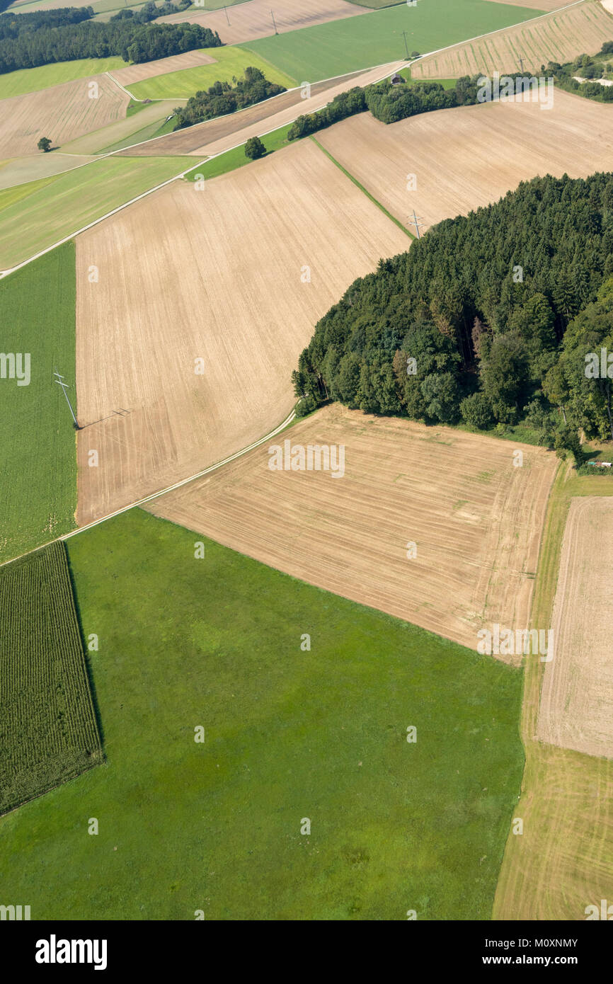 Crops aerial view hi-res stock photography and images - Alamy