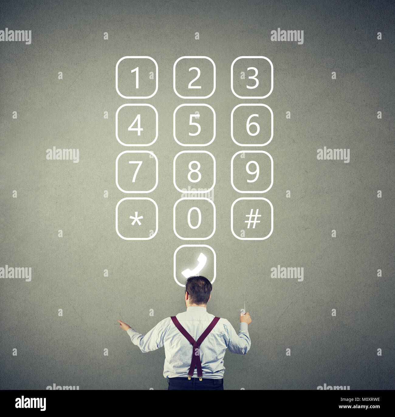 Number dialing guide hi-res stock photography and images - Alamy