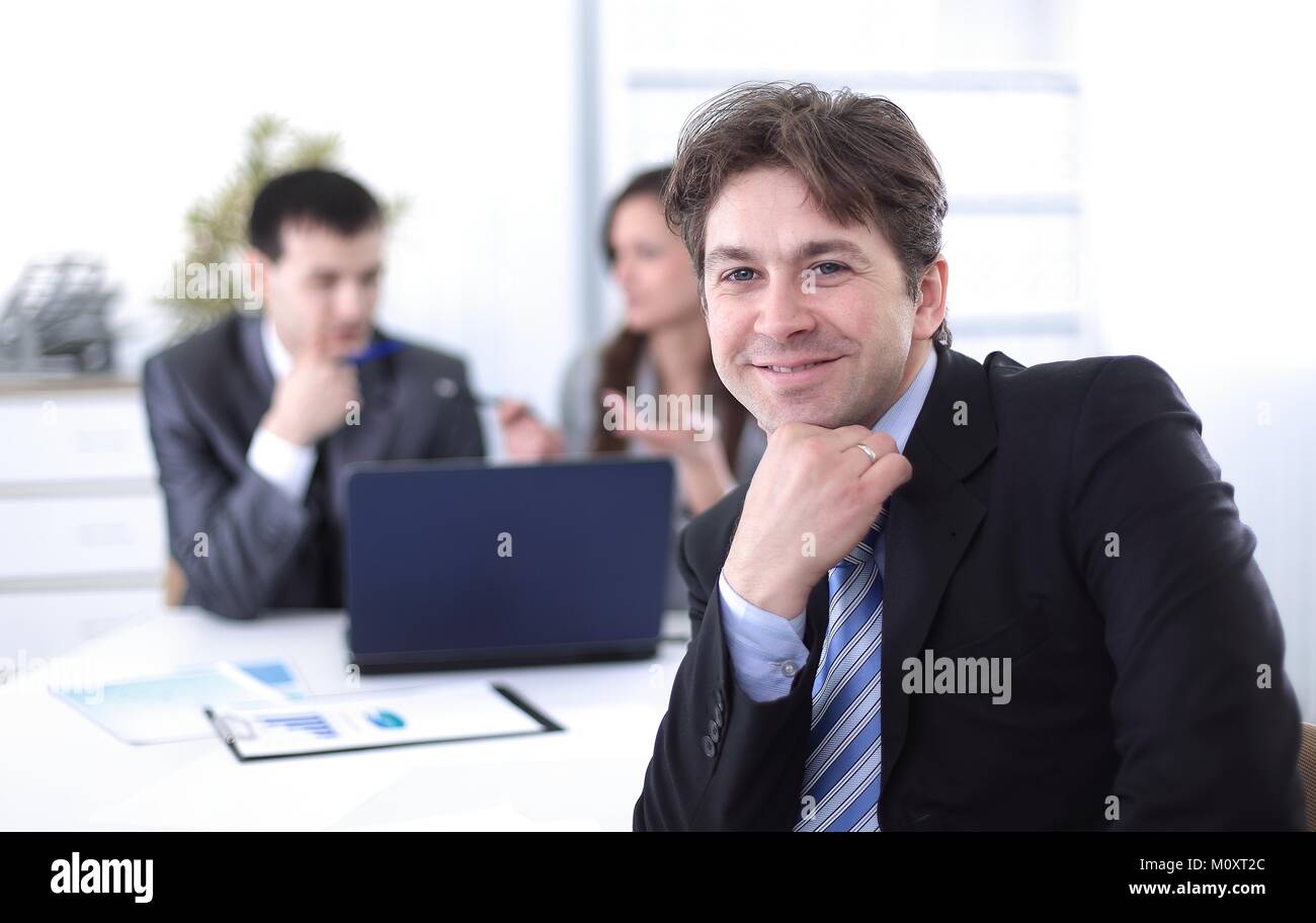 financial managers in the workplace Stock Photo - Alamy