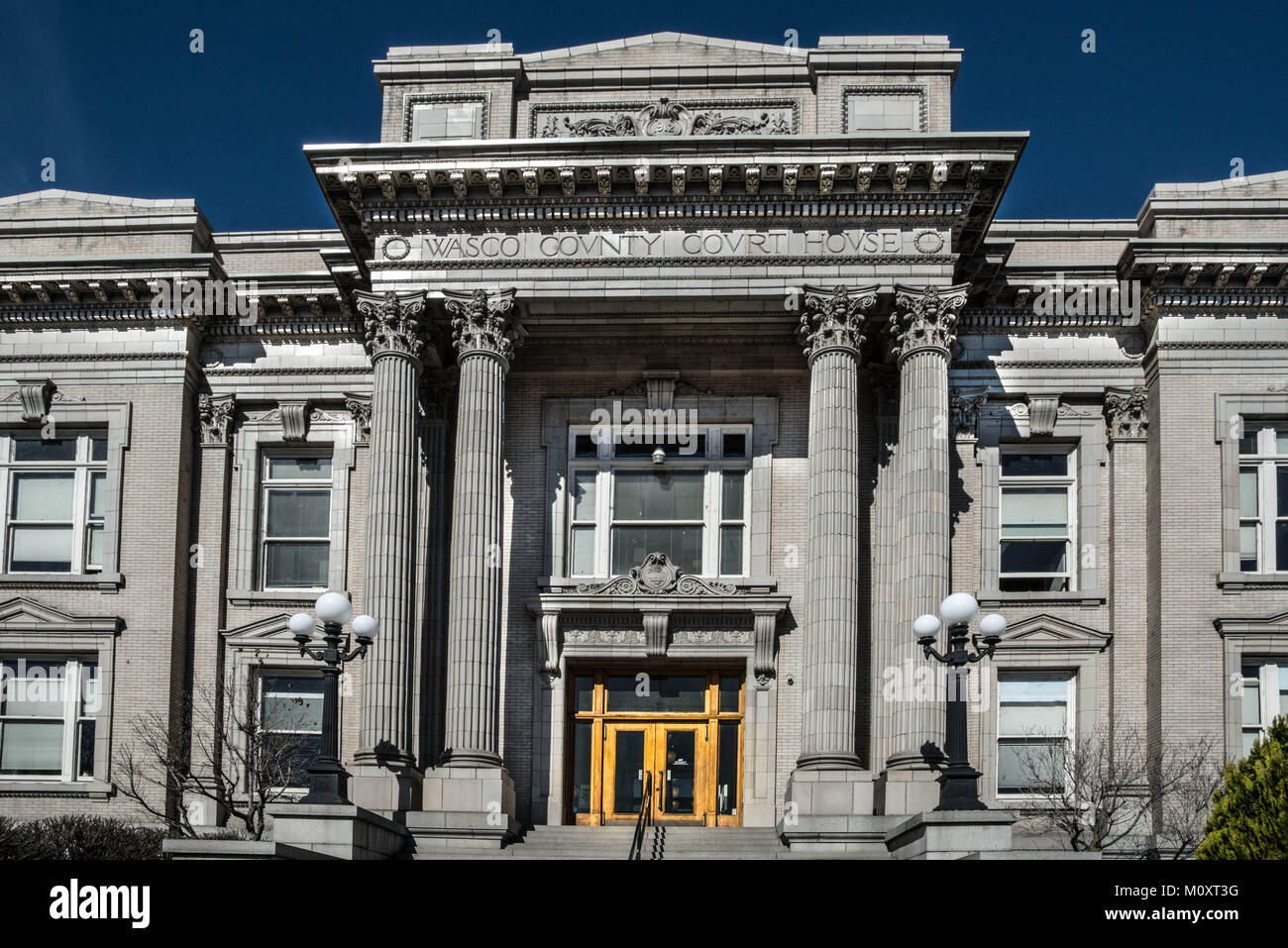 Historic Wasco County courthouse in The Dalles Oregon Stock Photo - Alamy