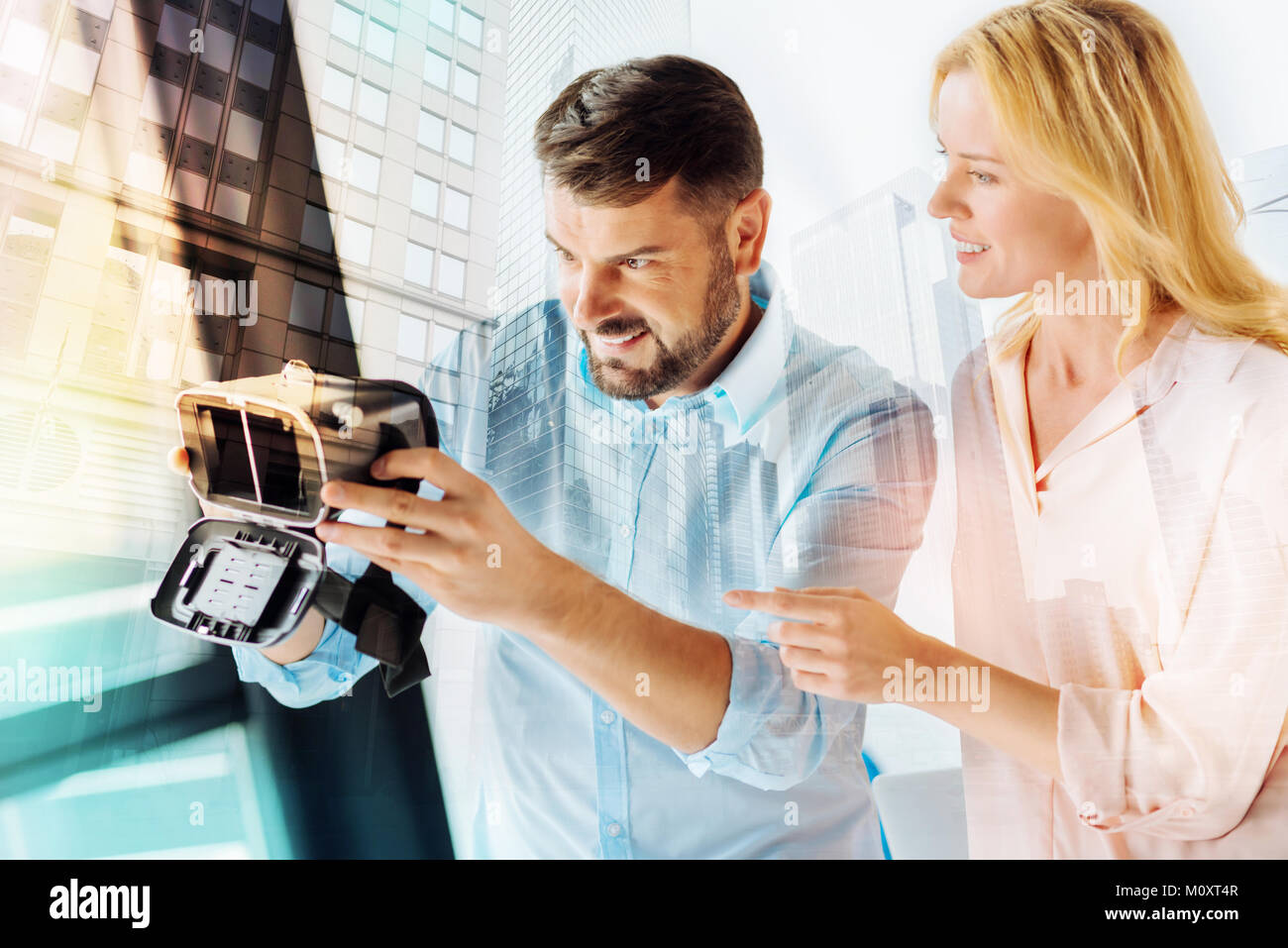 Surprised coworkers hi-res stock photography and images - Alamy