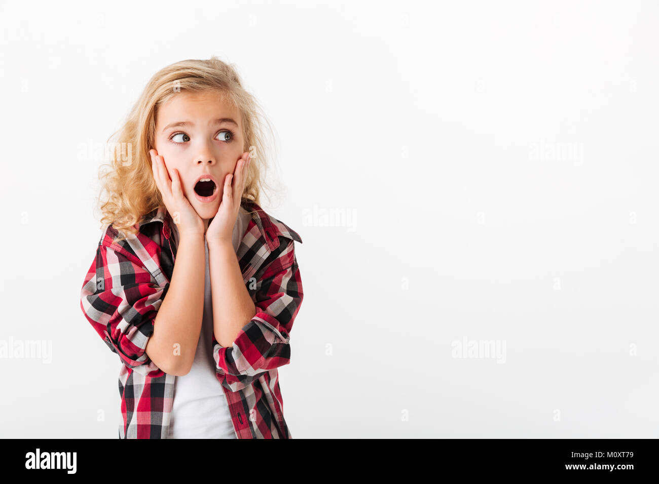 Shocked Little Girl Face