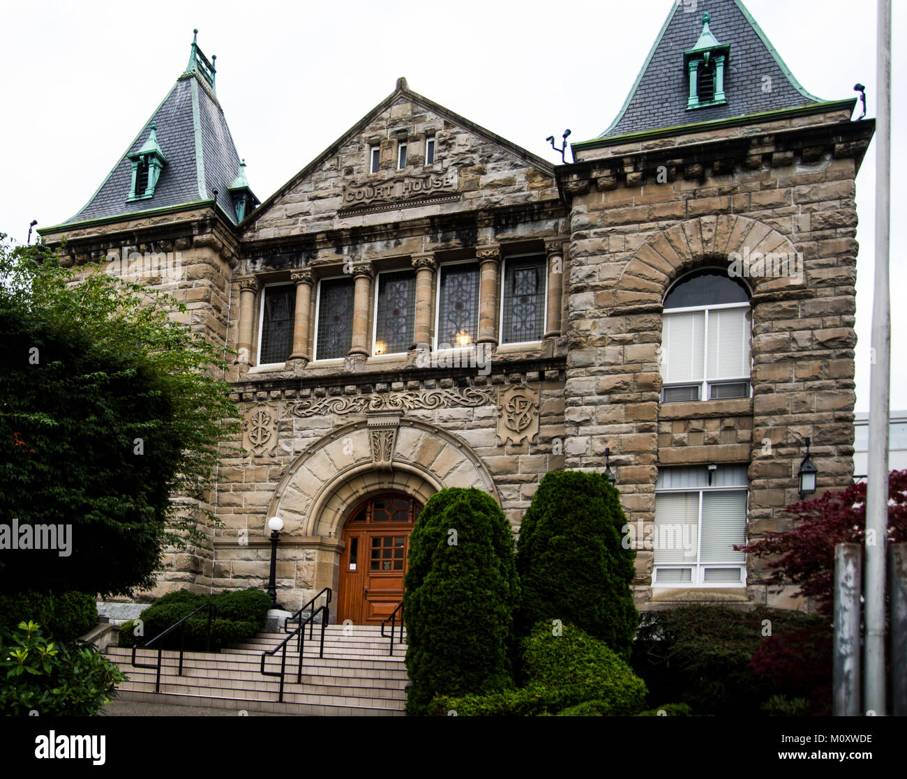 Crown Courts Courthouse in Nanaimo British Columbia Stock Photo - Alamy