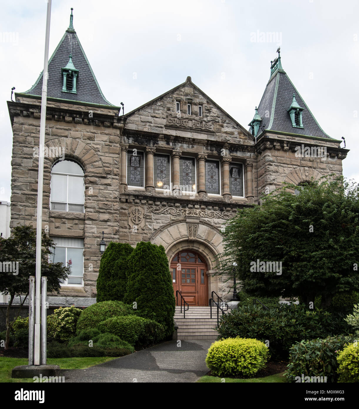 Courthouse in Nanaimo British Columbia Stock Photo - Alamy