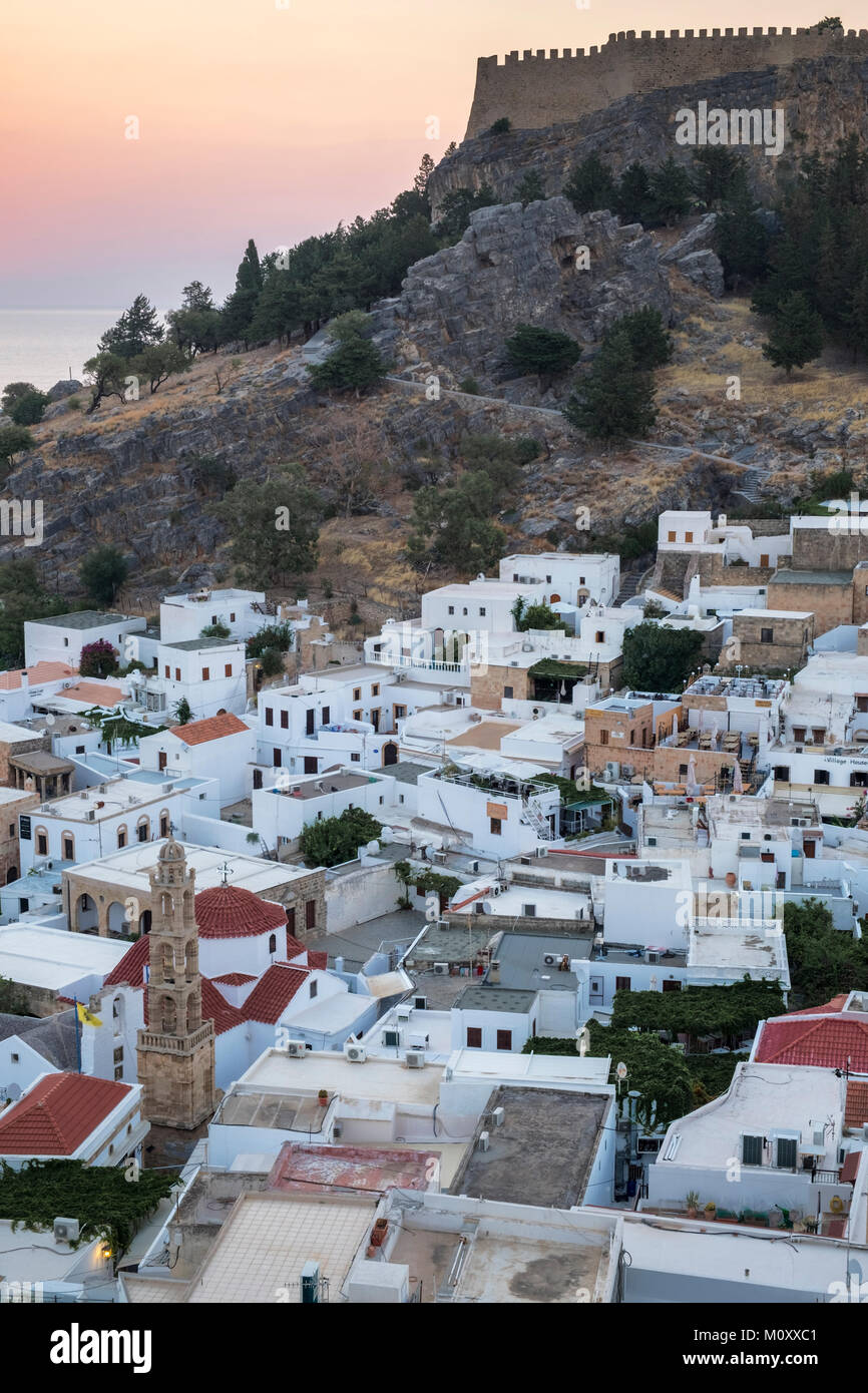 Lindos rhodes hi-res stock photography and images - Alamy