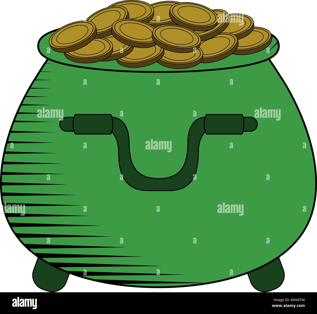Coin pot icon Stock Vector Image & Art - Alamy