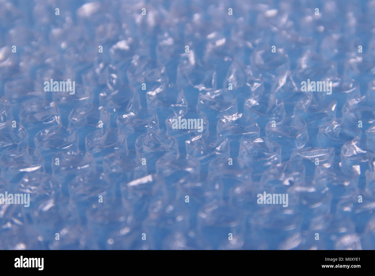Blue plastic bubble wrap texture hi-res stock photography and images ...