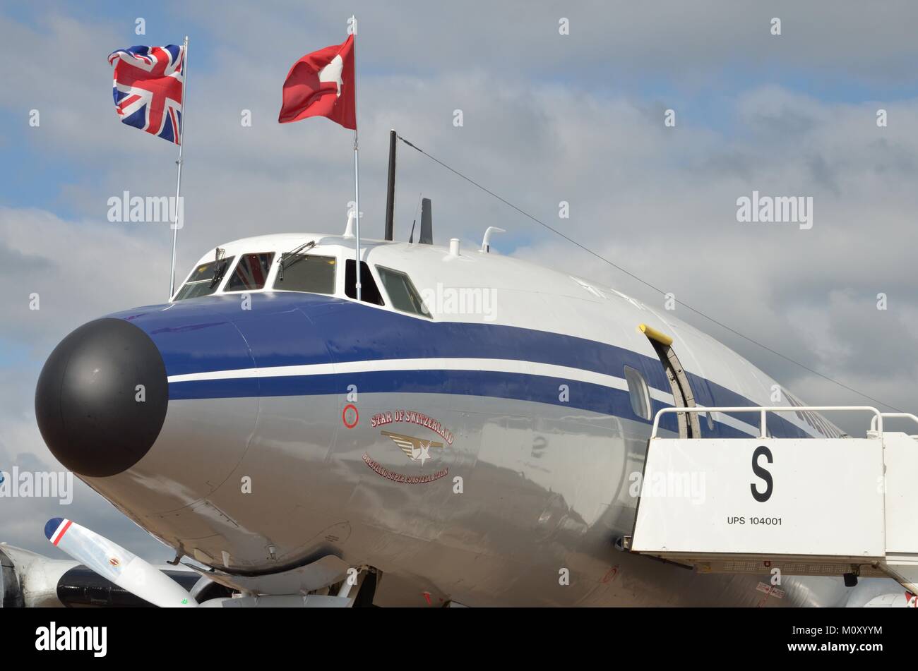 Lockheed constellation cockpit hi-res stock photography and images - Alamy