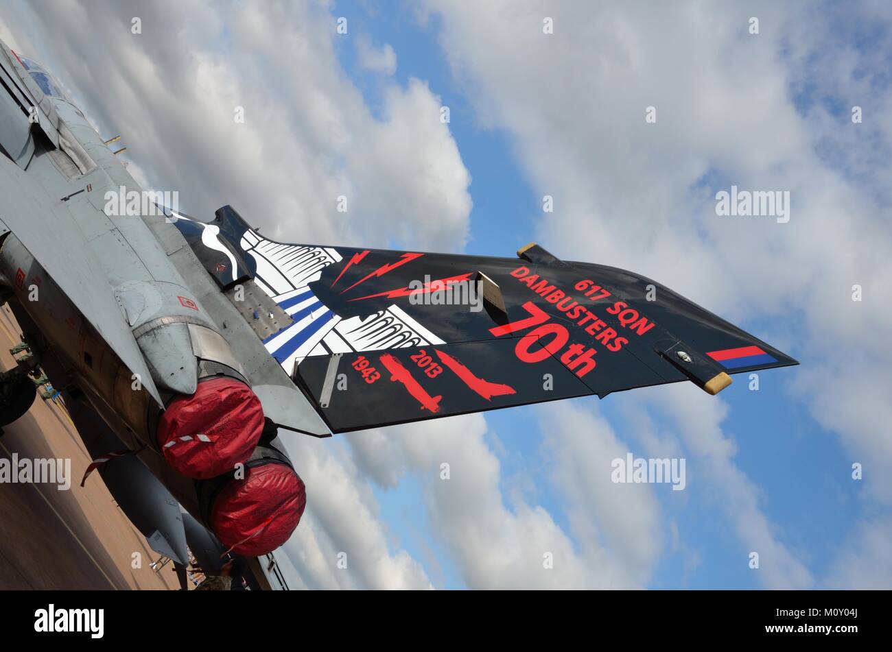 RAF Tornado GR4 617 Squadron Special Tail Dambusters 70th Anniversary ...