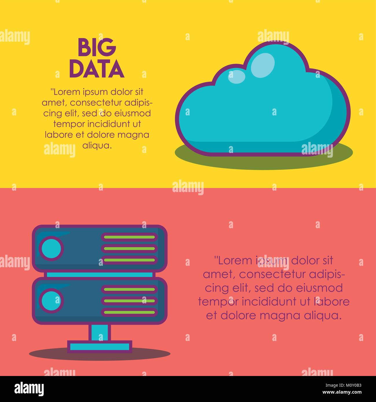 big data design concept Stock Vector Image & Art - Alamy