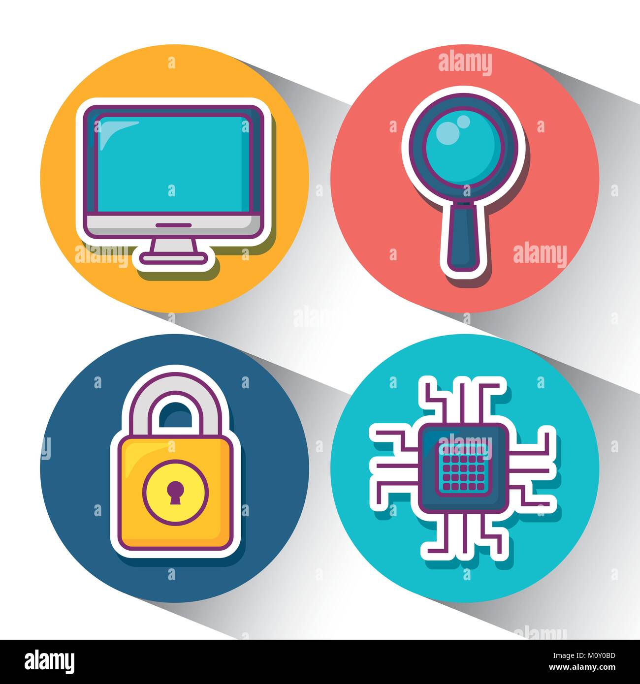 Big data design concept Stock Vector Image & Art - Alamy