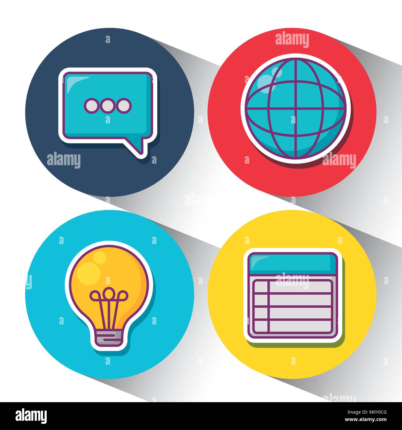 Big data design concept Stock Vector Image & Art - Alamy