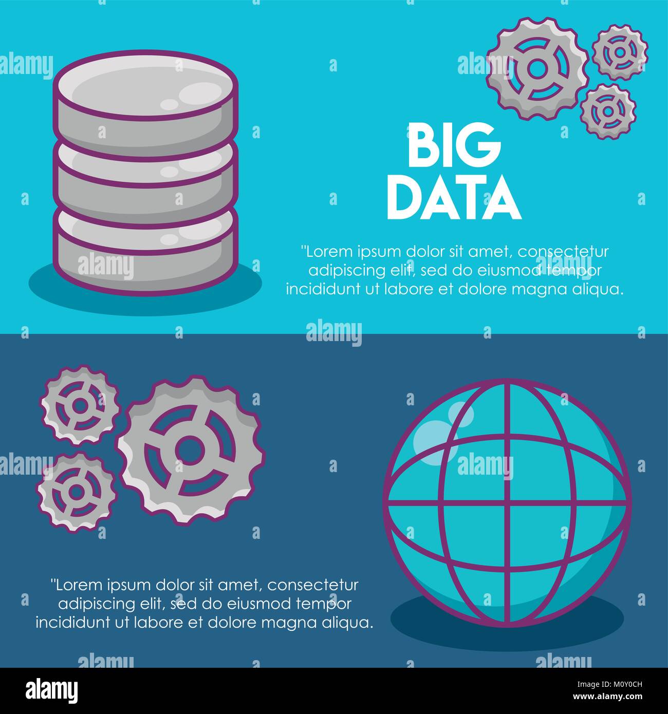 big data design concept Stock Vector Image & Art - Alamy