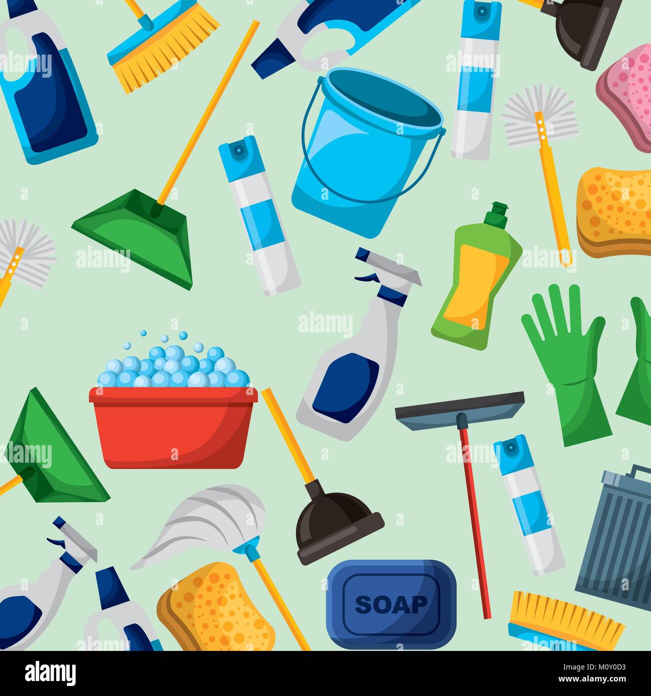 Window cleaning tools isolated Stock Vector Images - Alamy