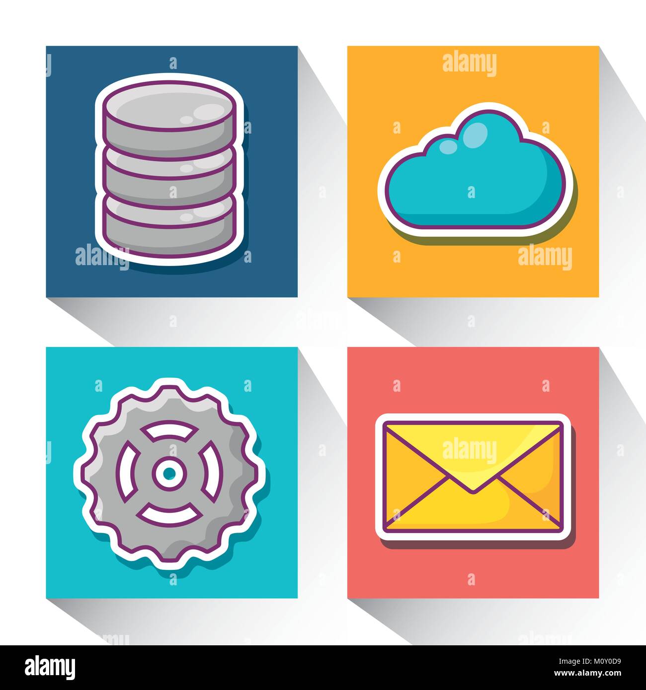 Big data design concept Stock Vector Image & Art - Alamy