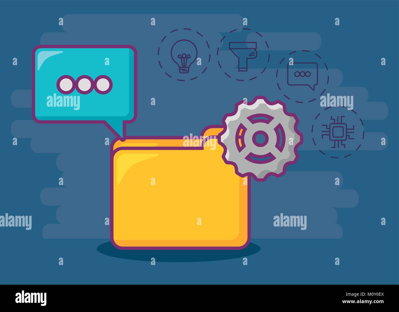 Big Data Design Concept Stock Vector Image And Art Alamy