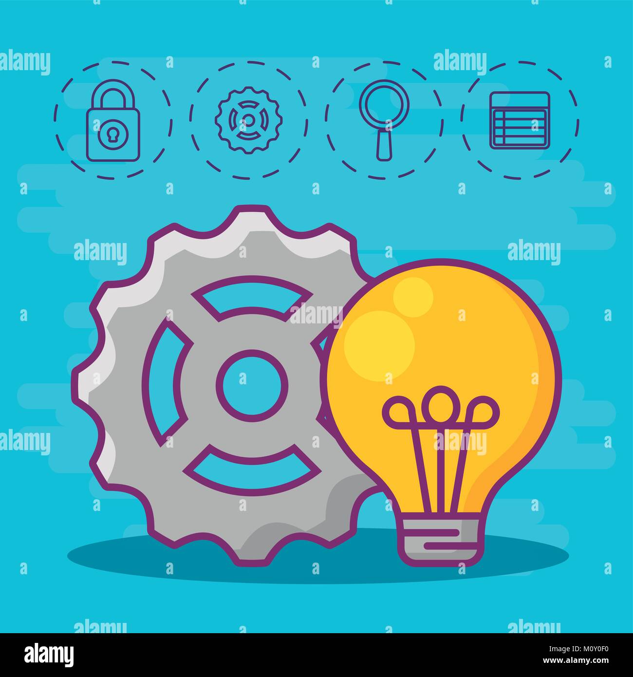 Big Data Design Concept Stock Vector Image And Art Alamy
