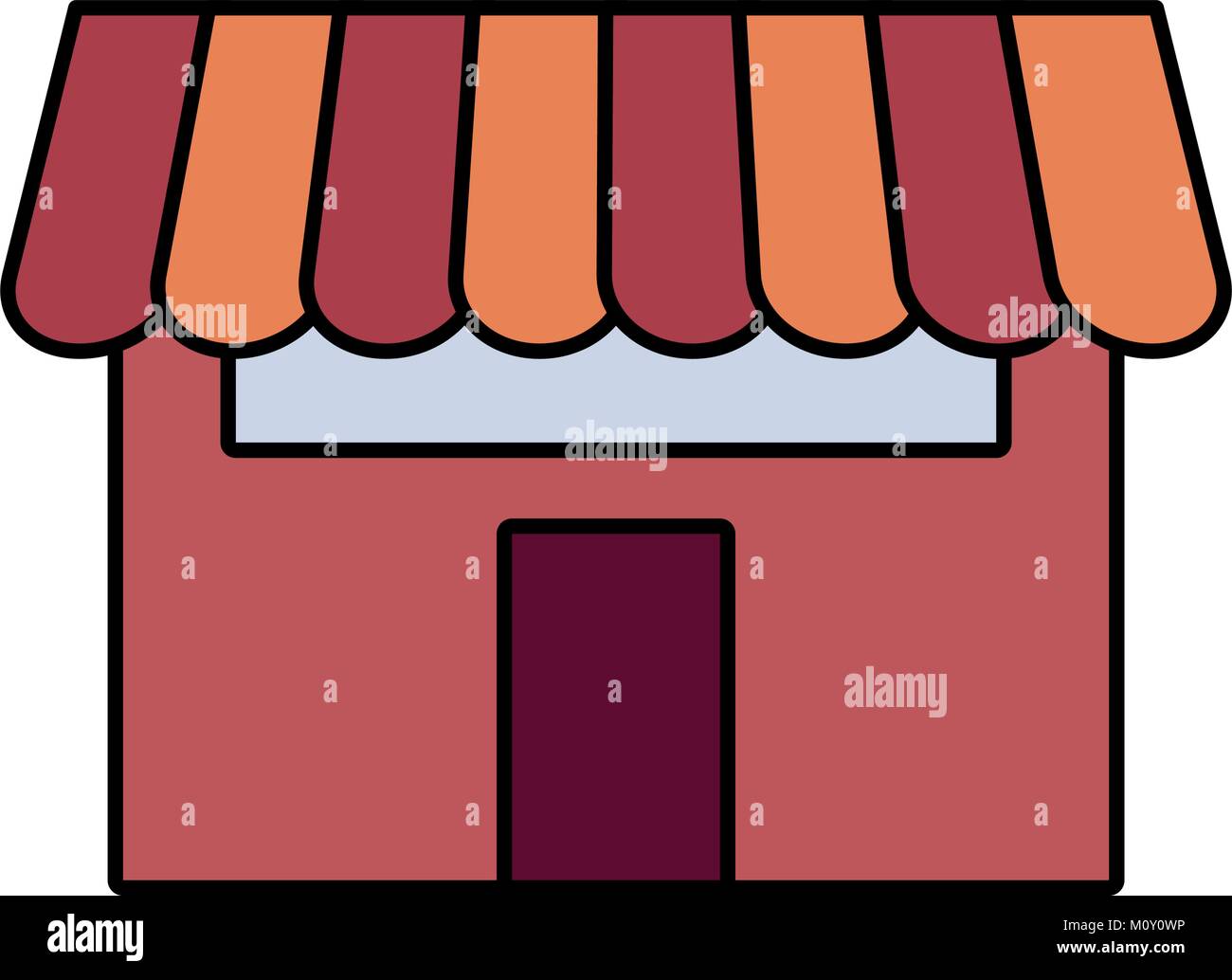 store awning vector illustration Stock Vector Image & Art - Alamy