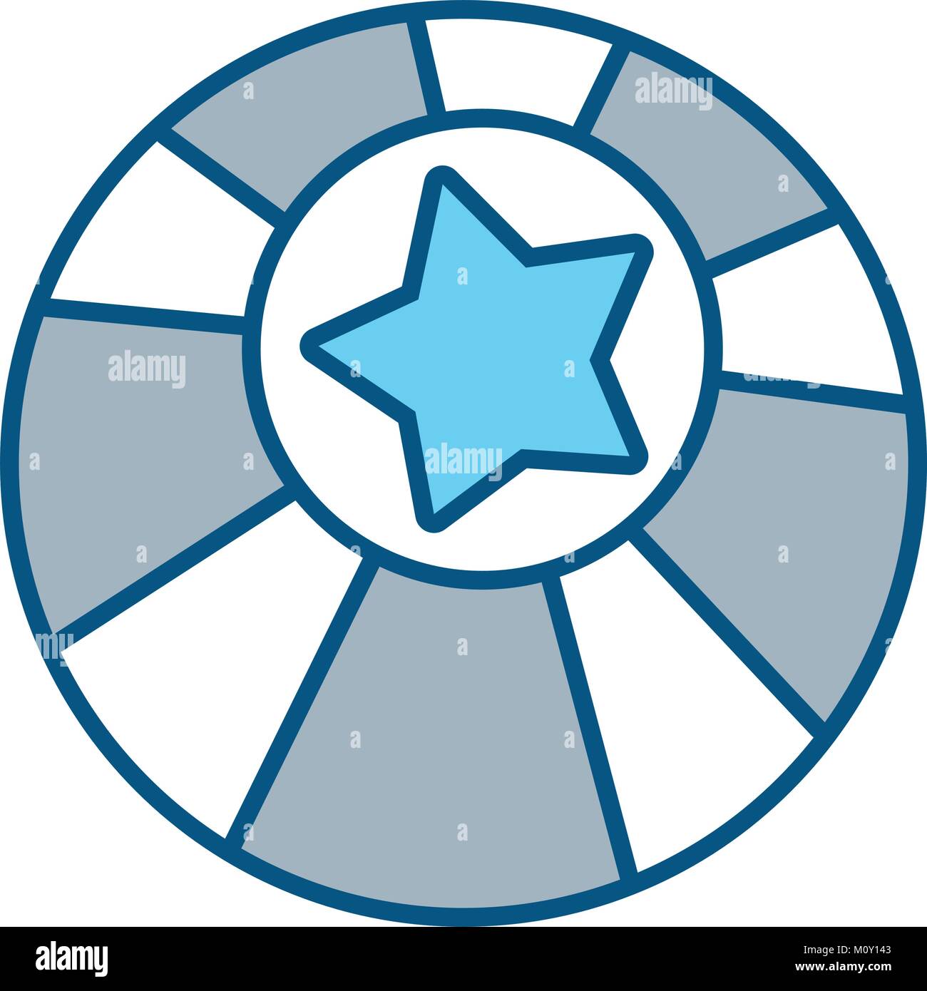 Ball with star icon Stock Vector Image & Art - Alamy