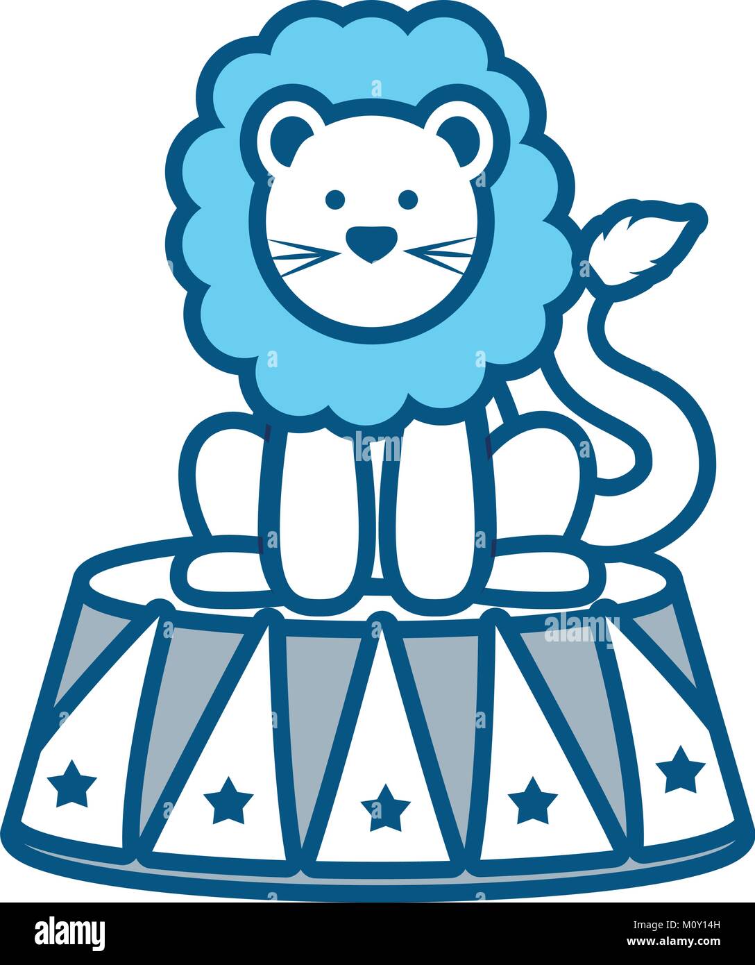 cartoon circus animals design Stock Vector Image & Art - Alamy