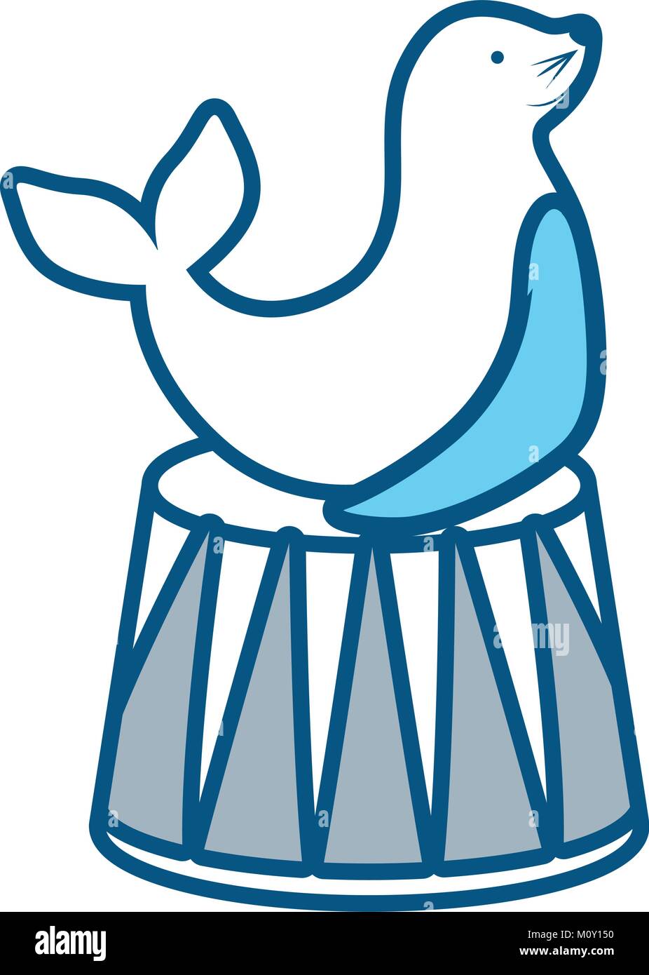 cartoon circus animals design Stock Vector Image & Art - Alamy