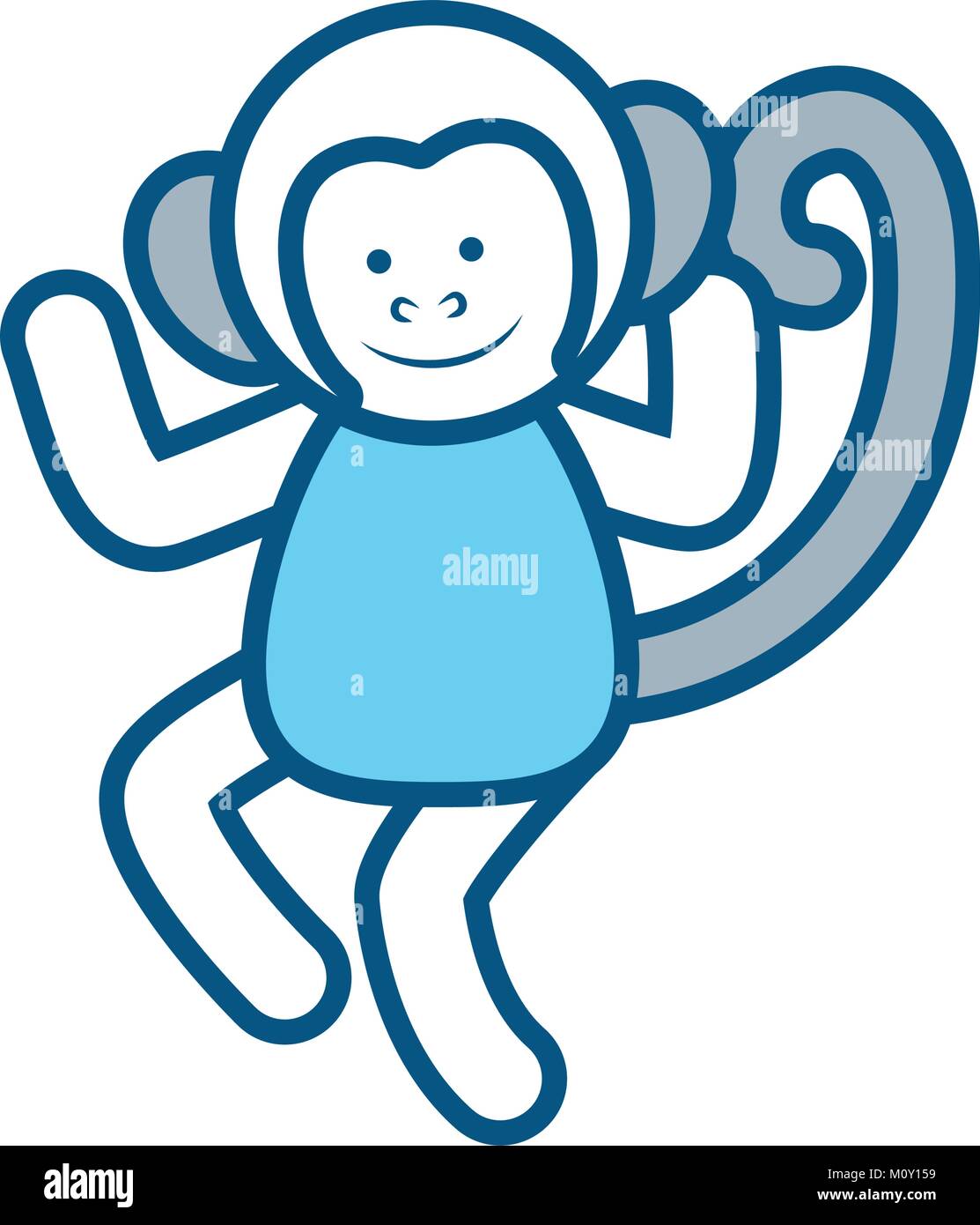 cartoon monkey icon image Stock Vector Image & Art - Alamy