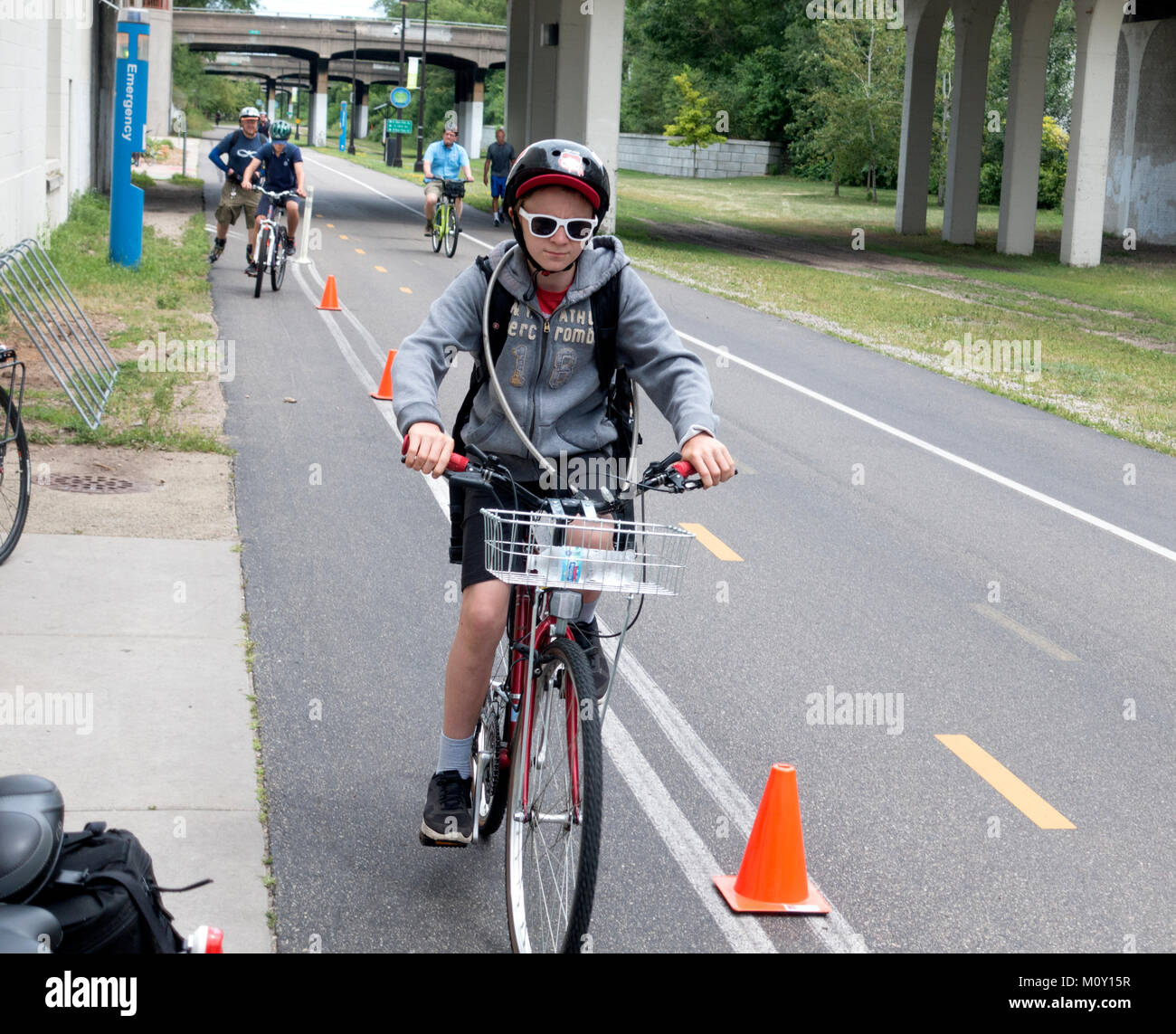 Keeping pedestrian safe hi-res stock photography and images - Alamy