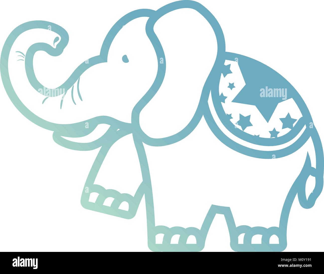 cartoon circus animals design Stock Vector Image & Art - Alamy