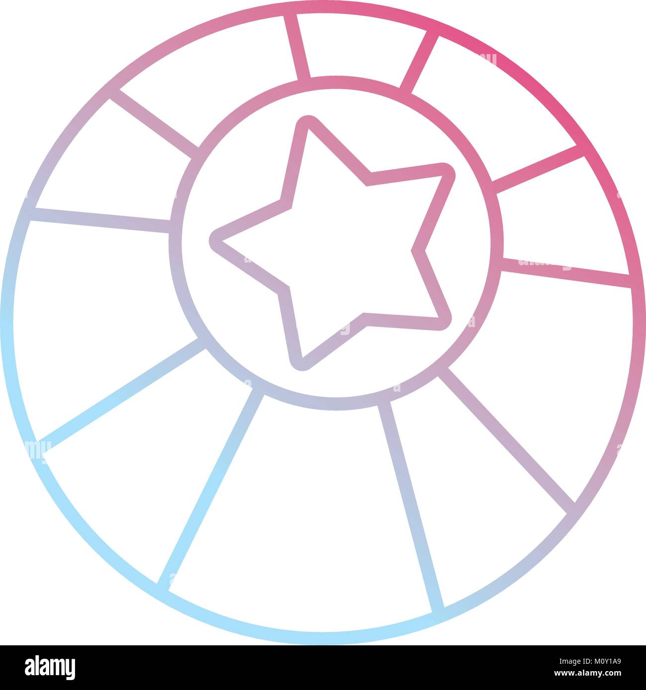 Ball with star icon Stock Vector Image & Art - Alamy