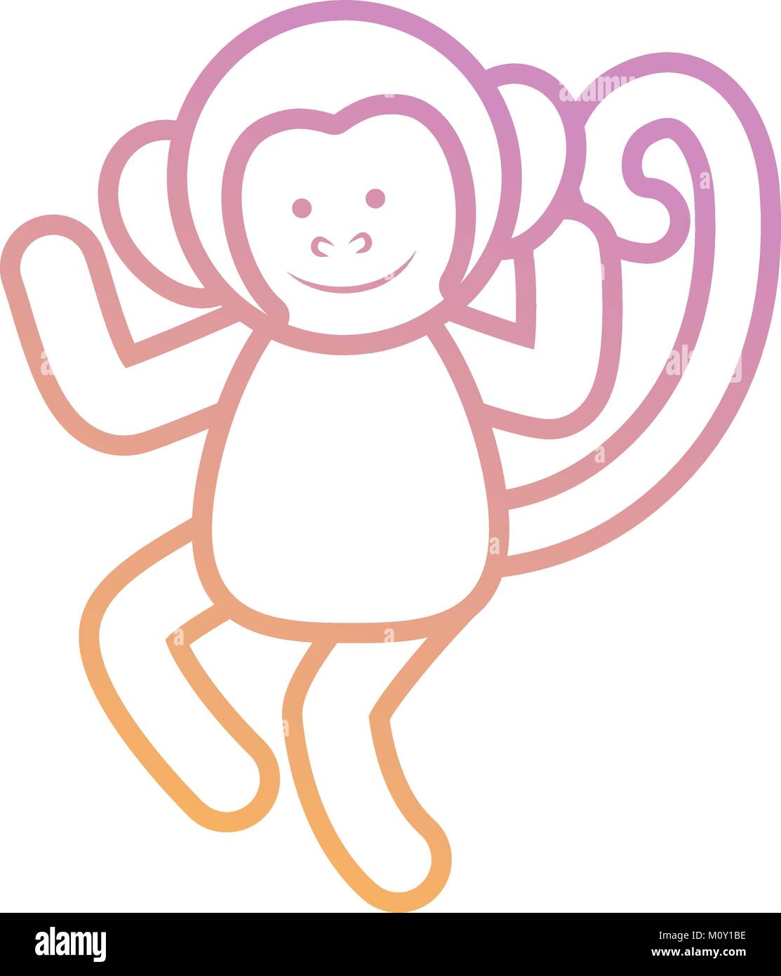 cartoon monkey icon image Stock Vector Image & Art - Alamy