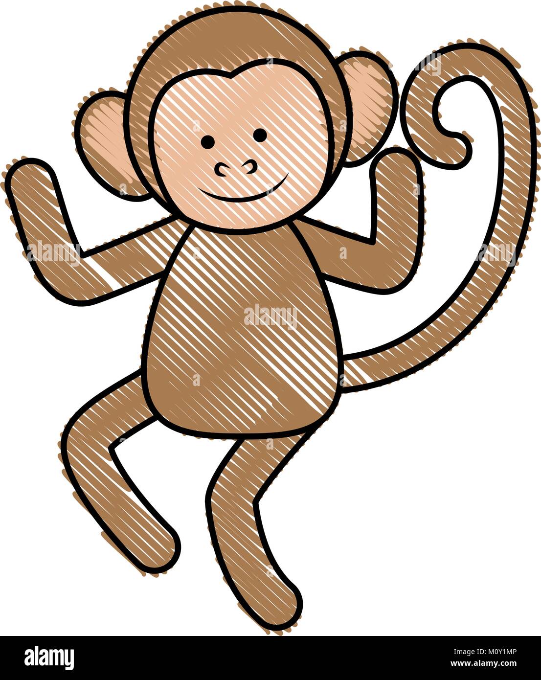 cartoon monkey icon image Stock Vector Image & Art - Alamy