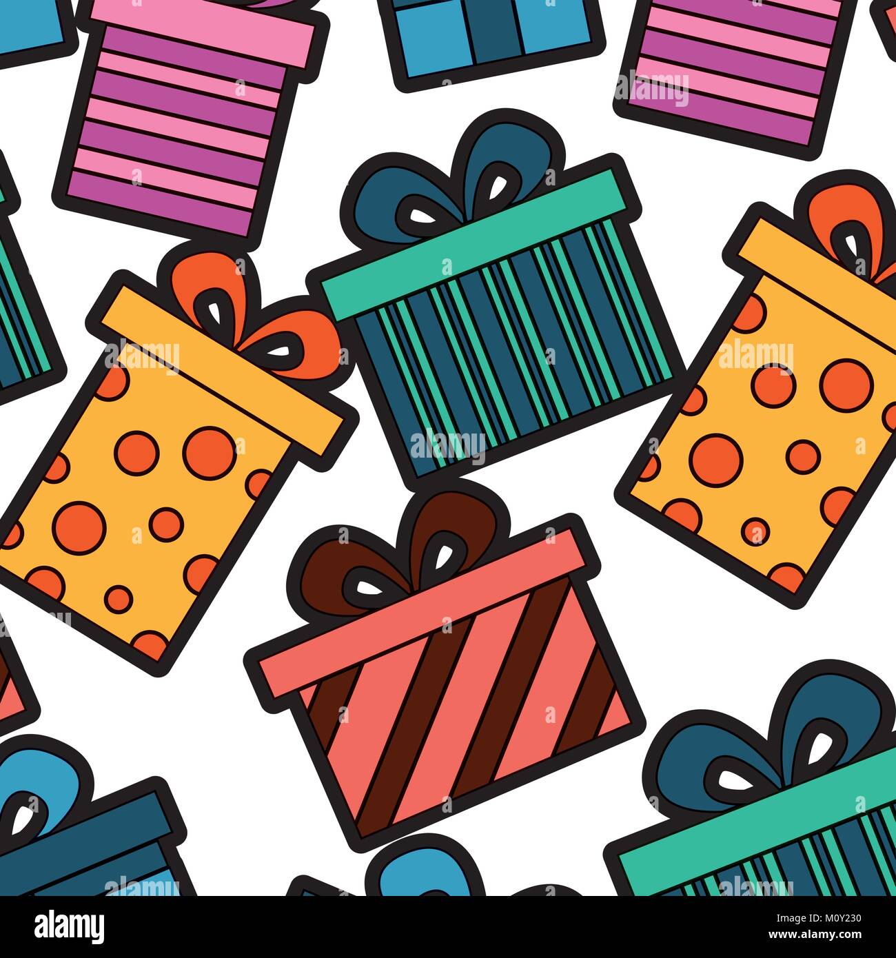 gift box pattern image Stock Vector Image & Art - Alamy