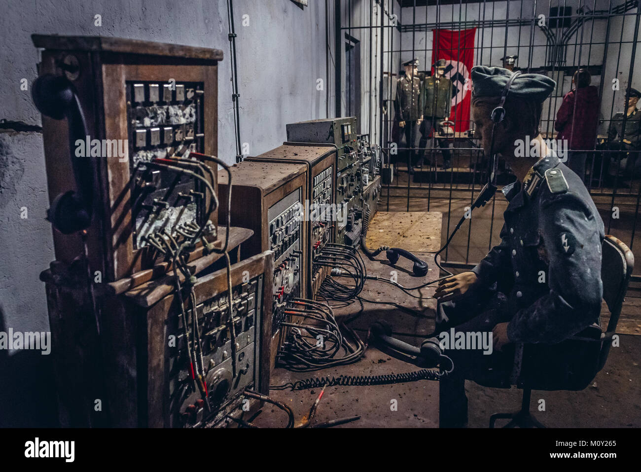 Museum City of Brigid in Mamerki (German: Mauerwald) bunker complex ...