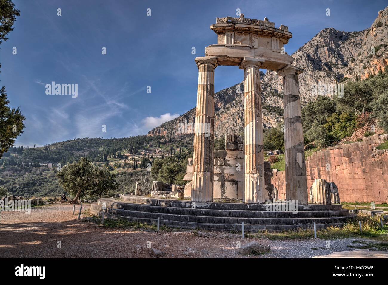 Roman apollo oracle at delphi hi-res stock photography and images - Alamy