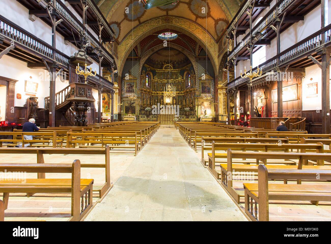 France,Pyrenees Atlantiques,Pays Basque,Saint Jean de Luz,17th century ...