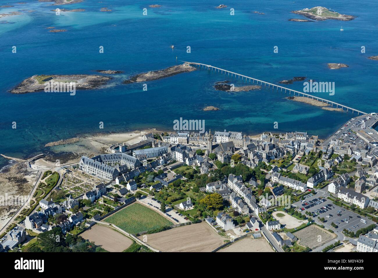 Roscoff aerial view hi-res stock photography and images - Alamy
