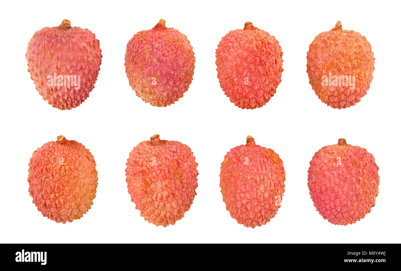 lychee path isolated Stock Photo - Alamy