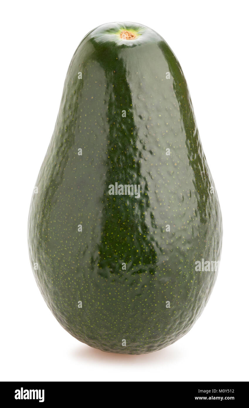 avocado path isolated Stock Photo - Alamy