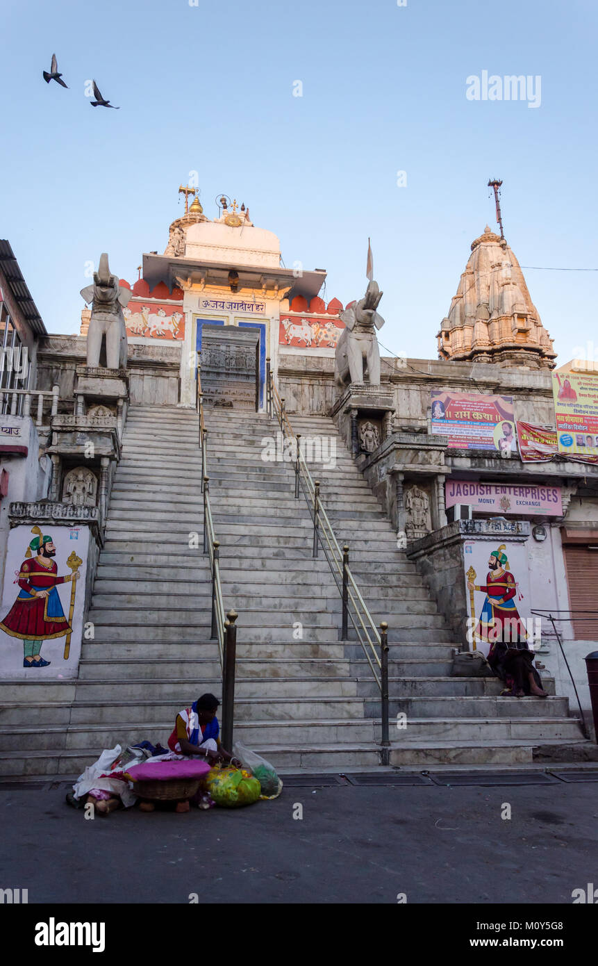 Jagdish Temple, Udaipur, Rajasthan, India Stock Photo - Alamy