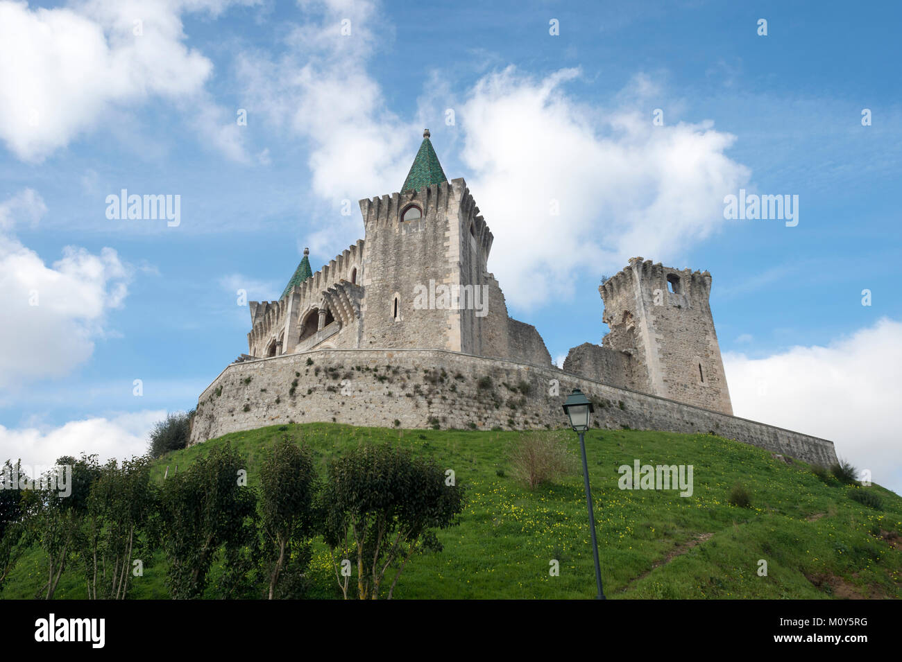 Medieval Porto de Mós Castle, near Leiria, Portugal Stock Photo - Alamy