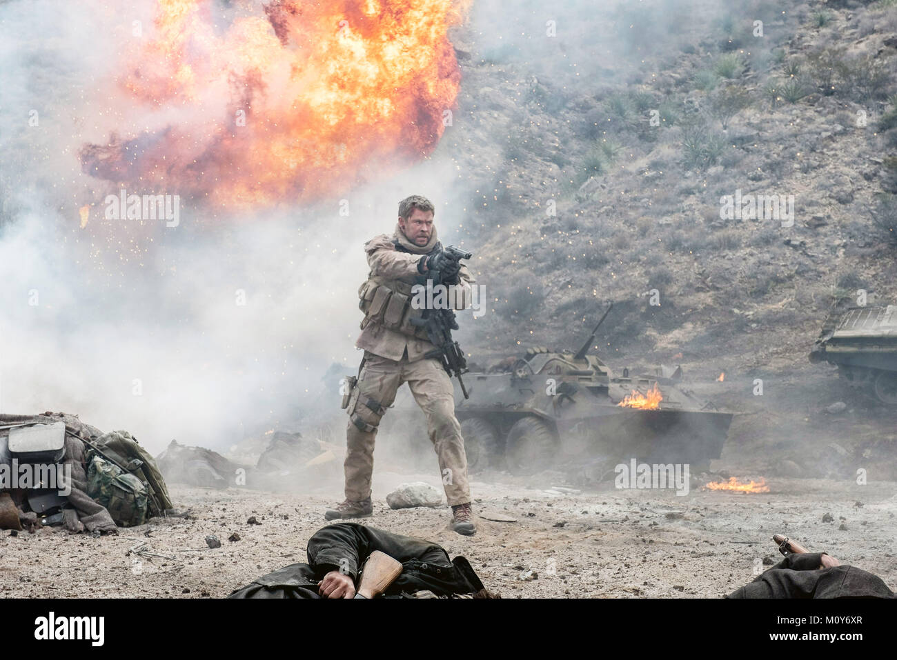 12 STRONG, Chris Hemsworth, 2018. ph: David James /© Warner Bros ...