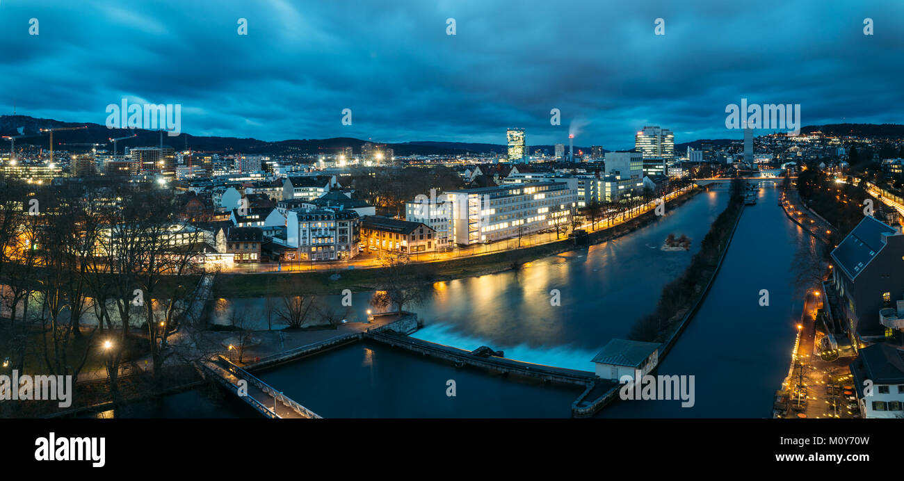 Zurich skyline hi-res stock photography and images - Alamy