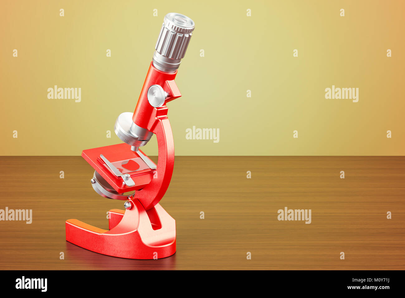 Wooden microscope hi-res stock photography and images - Alamy