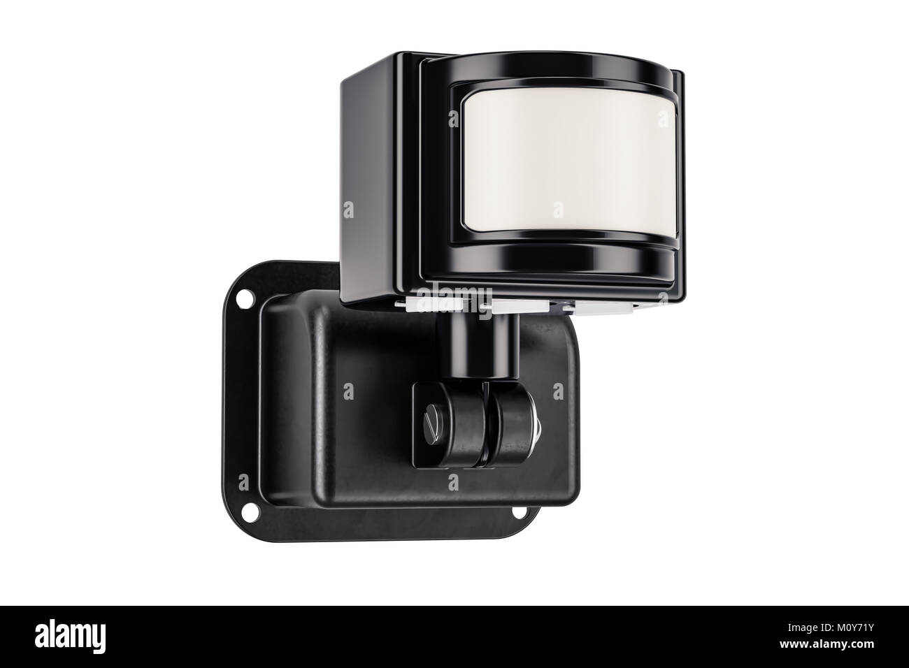 Motion detector, 3D rendering isolated on white background Stock Photo ...
