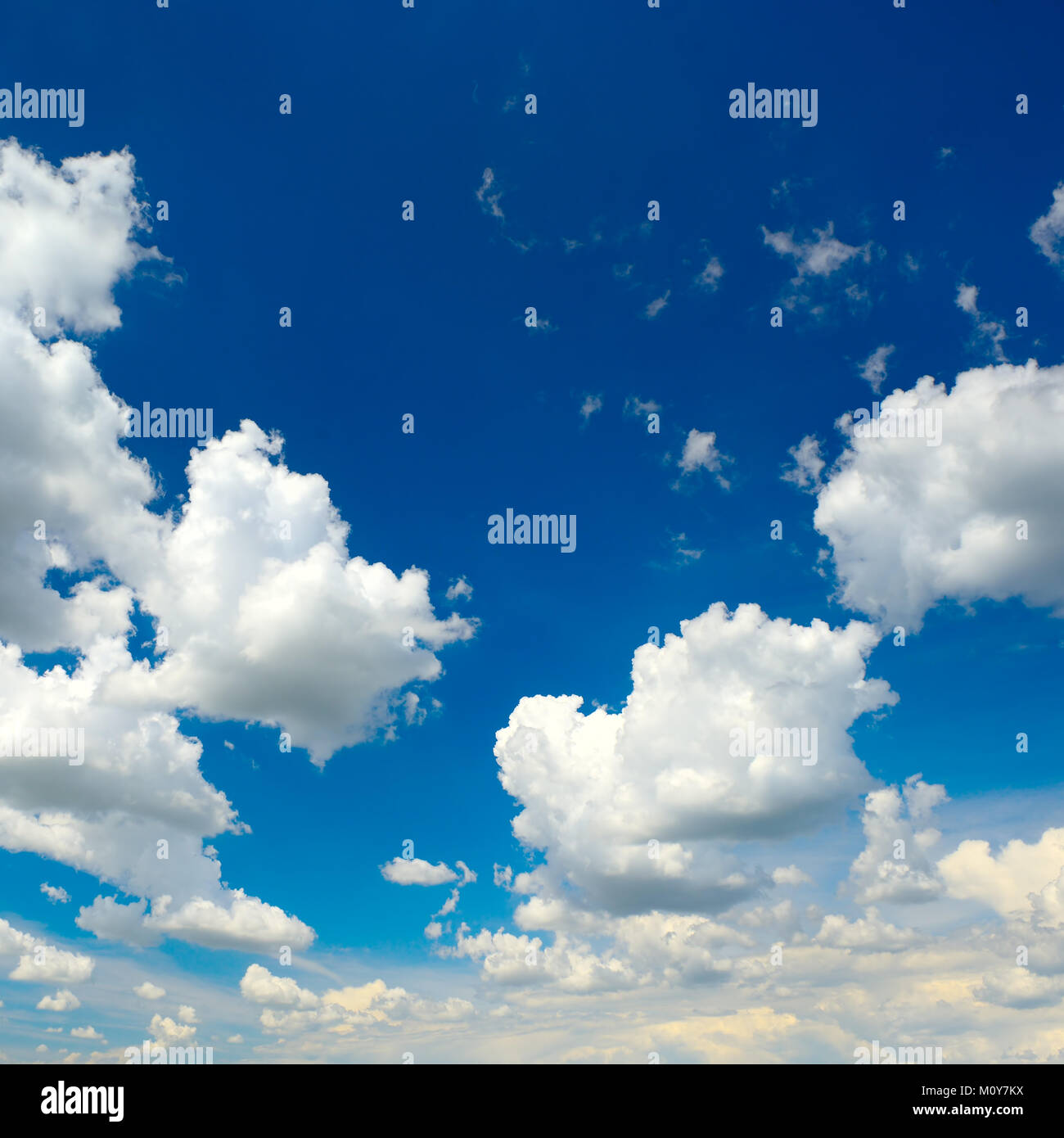 beautiful clouds in blue sky Stock Photo - Alamy