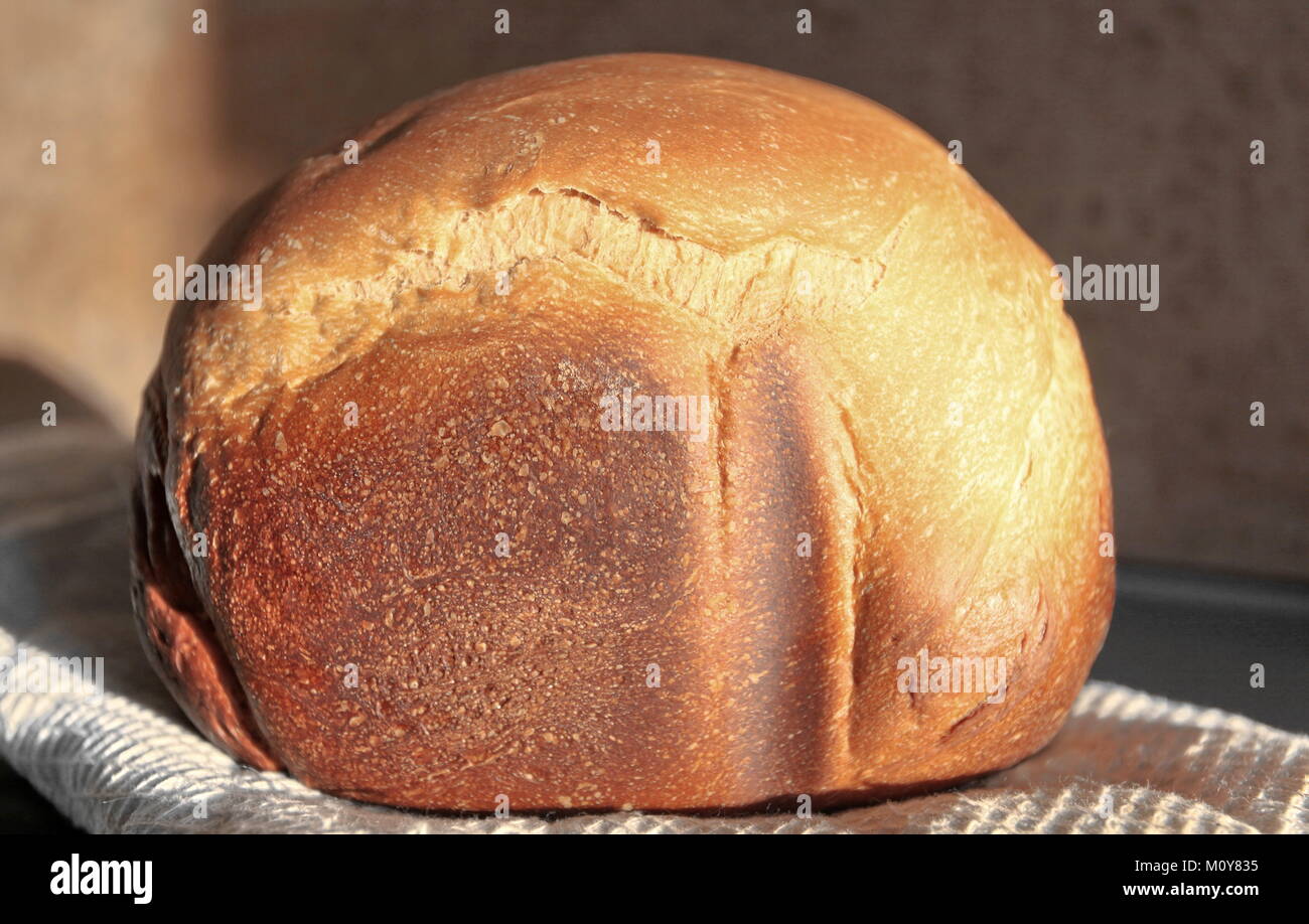hot loaf of freshly baked bread Stock Photo - Alamy