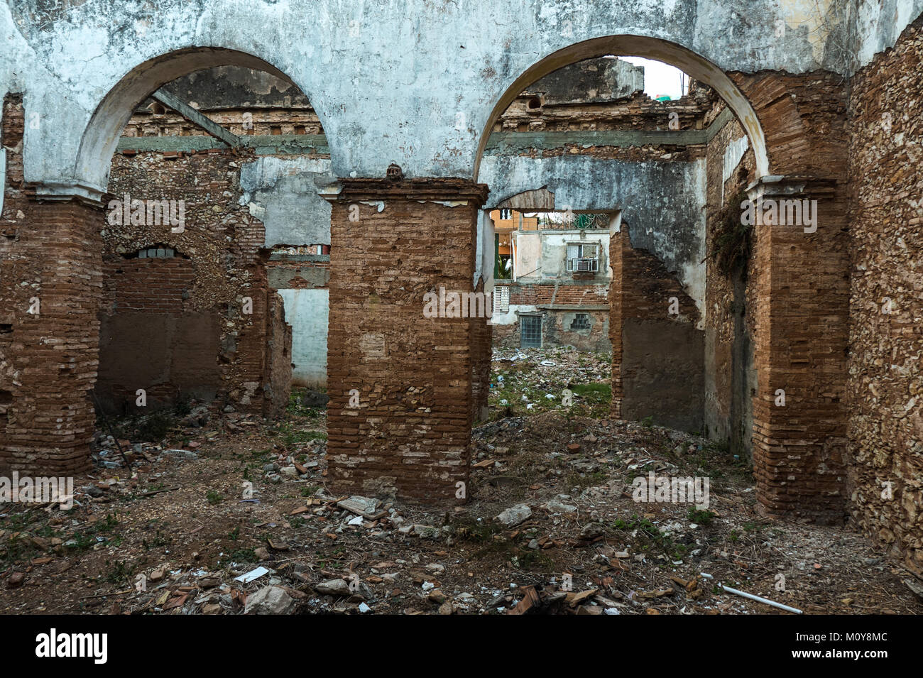 Old decrepit colonial building in Trinidad, Cuba Stock Photo - Alamy
