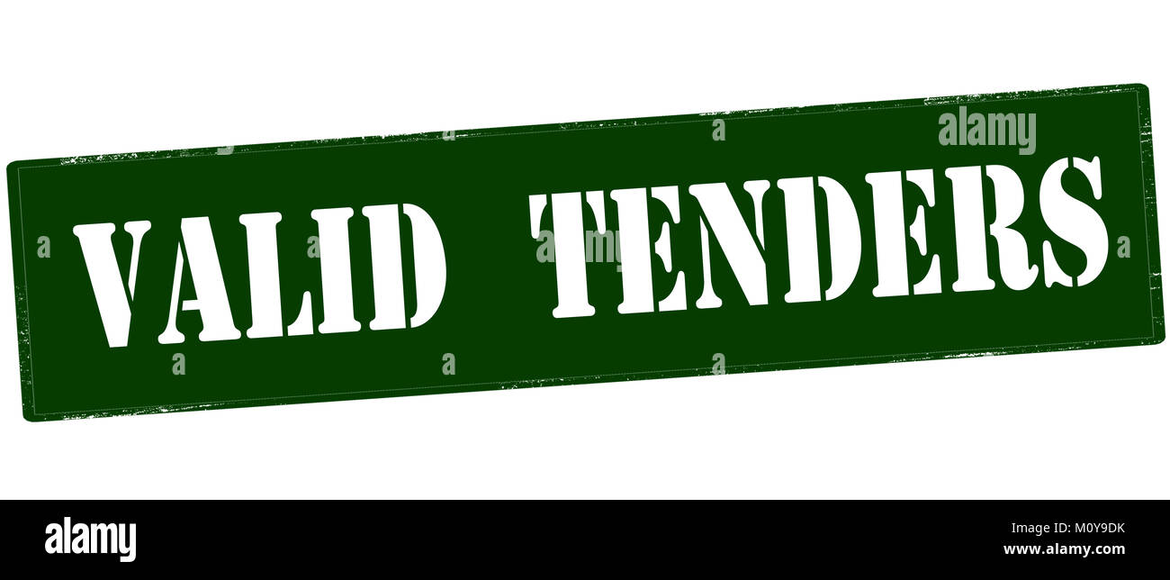Rubber stamp with text valid tenders inside, vector illustration Stock ...