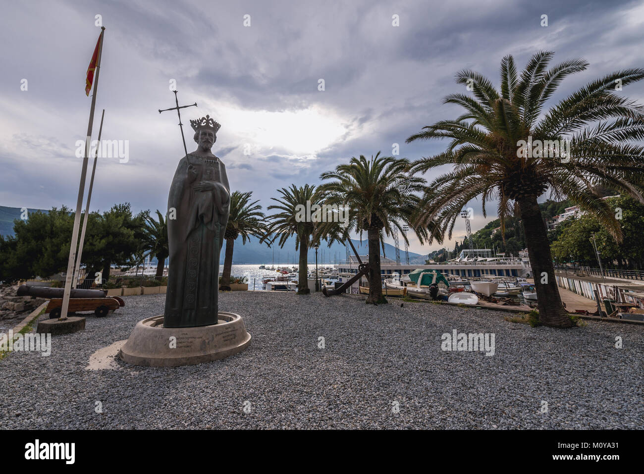 Monument bosnia king tvrtko kotromanic hi-res stock photography and ...