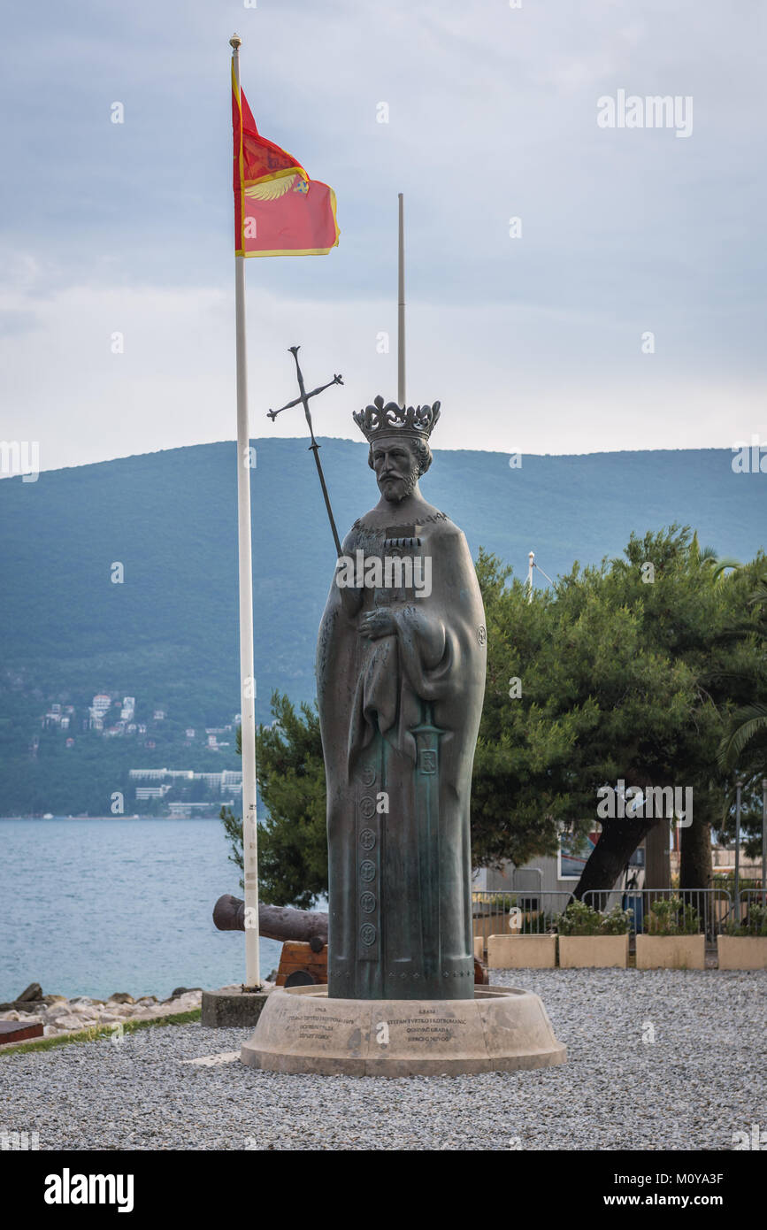 Monument of Stephen Tvrtko Kotromanic, First King of Bosna in Herceg ...